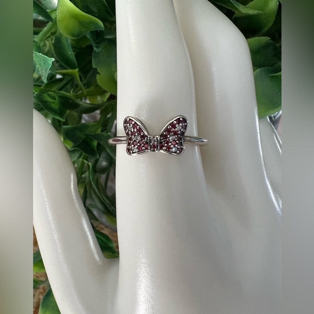 Pandora Disney Minnie’s Sparkling Bow Ring - Gem
